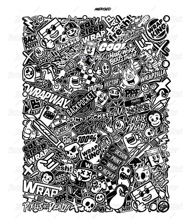 Sticker Bomb Pack 1 – BackPocket