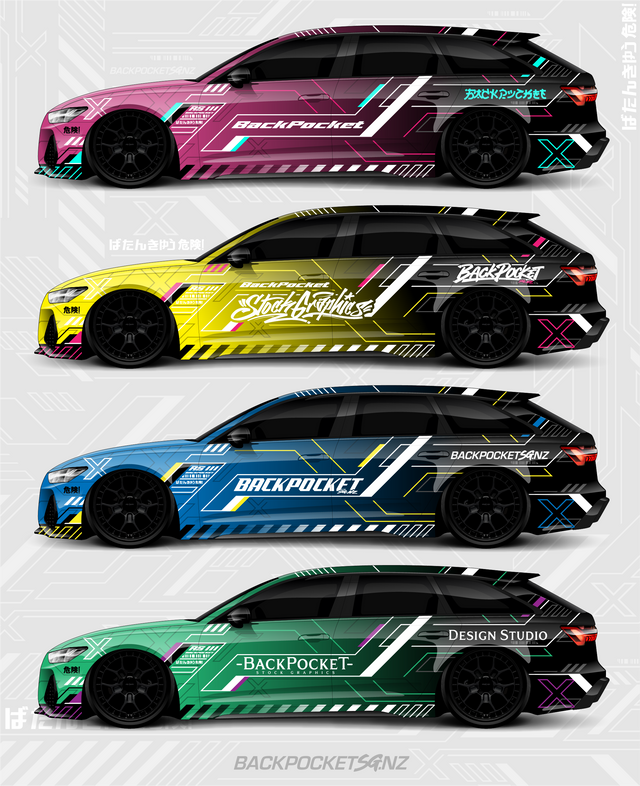 Wrap Design Pack 63 – BackPocket