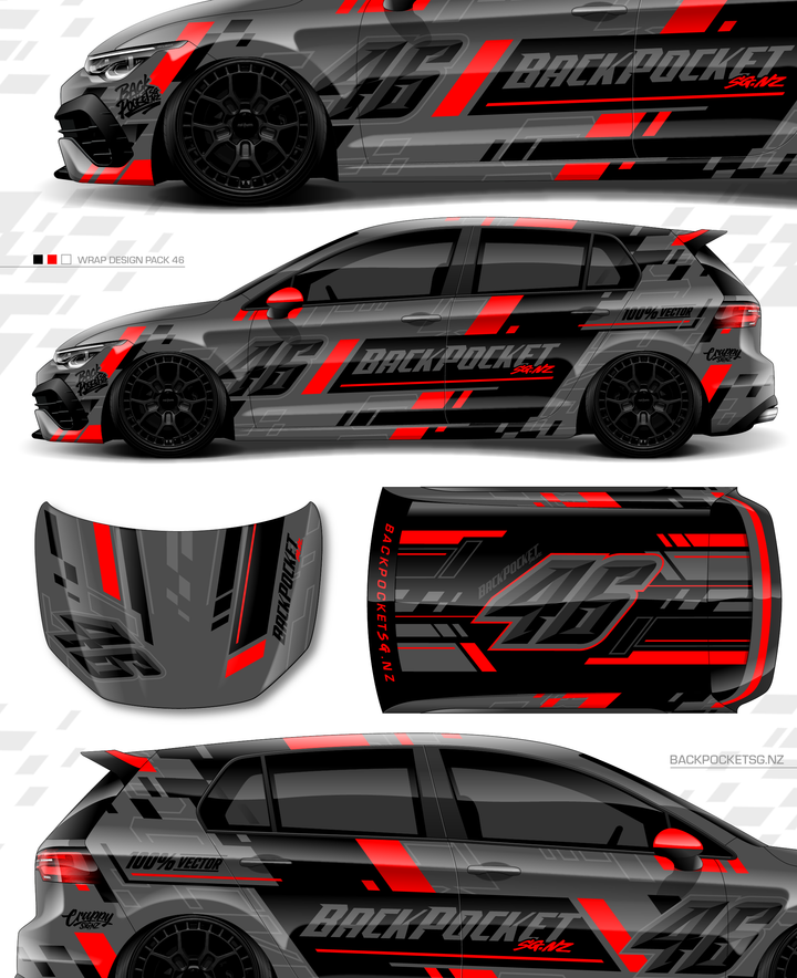 Wrap Design Pack 46 – BackPocket
