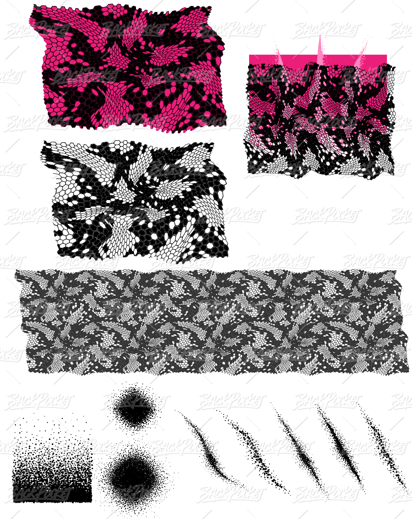 Wrap Design Pack 53 | Dragon Skin Camo – BackPocket