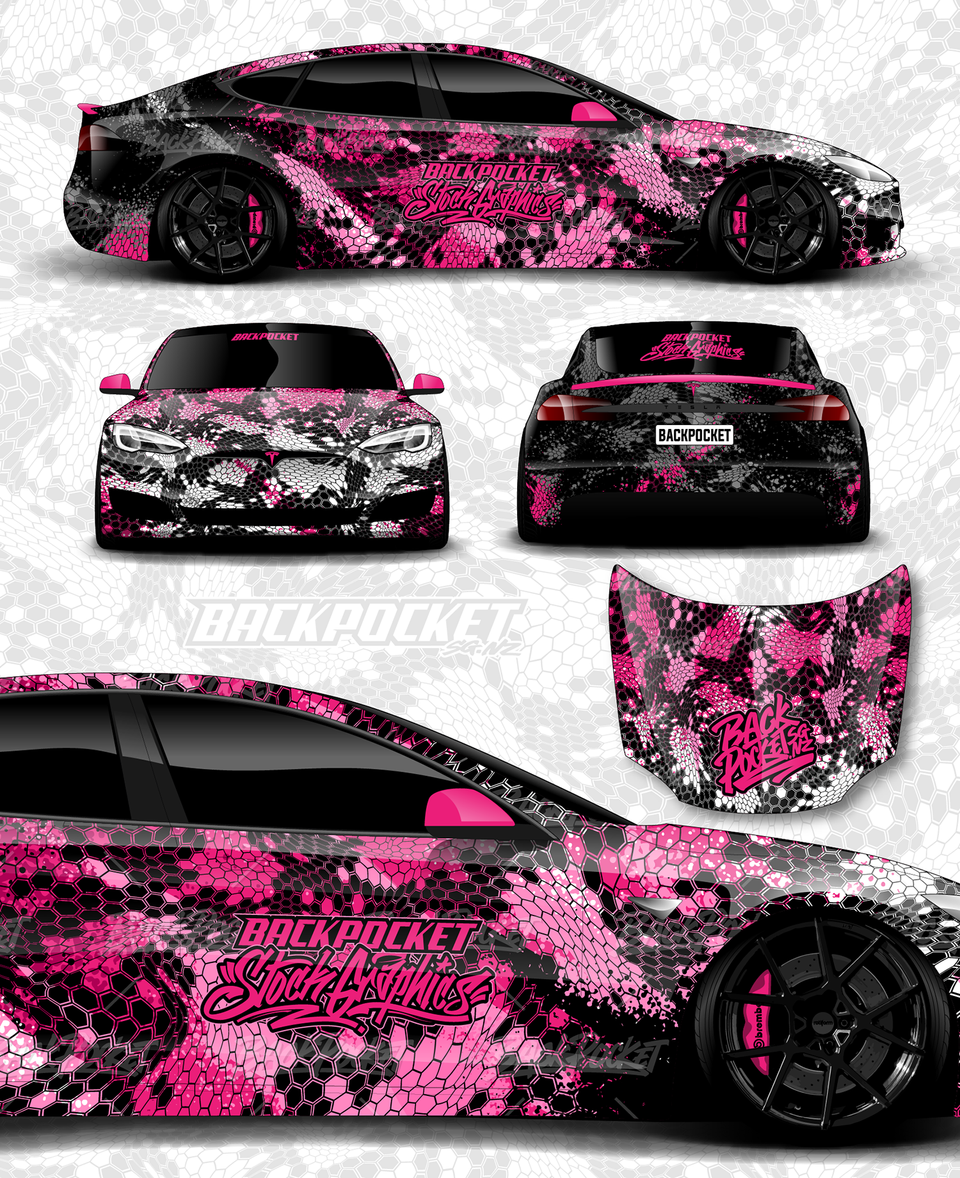 Wrap Design Pack 53 | Dragon Skin Camo – BackPocket