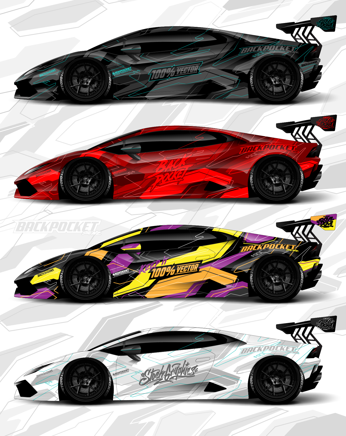 Wrap Design Pack 54 – BackPocket