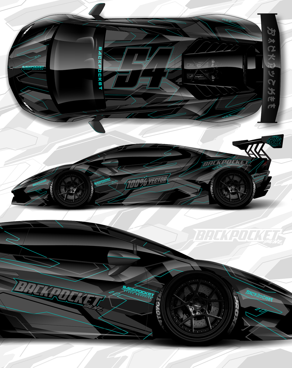 Wrap Design Pack 54 – BackPocket