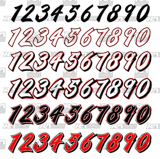 Number Pack 1 – BackPocket