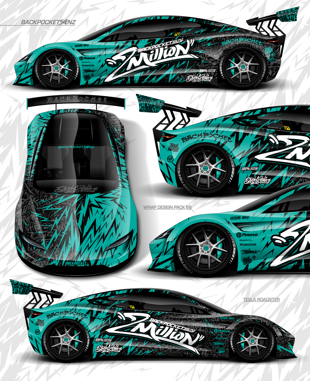 Wrap Design Pack 68 – BackPocket